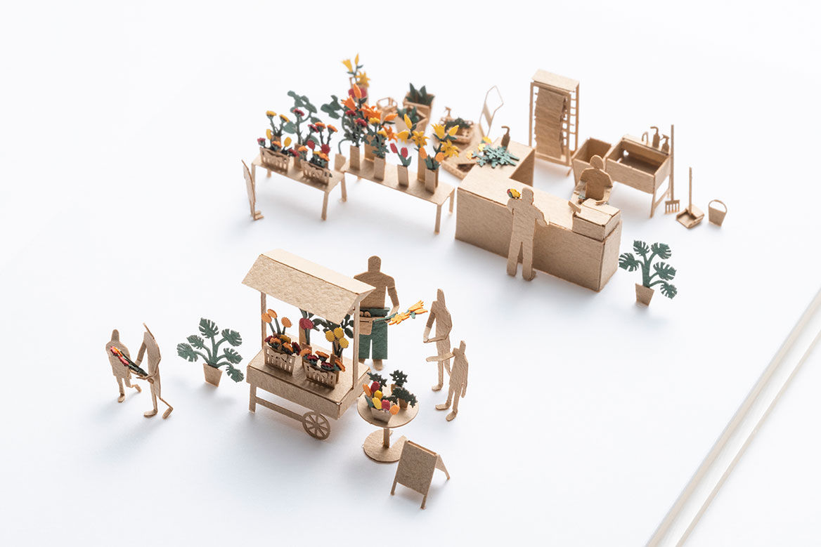 1/100 ARCHITECTURAL MODEL ACCESSORIES SERIES No.99 Florist - Products ...