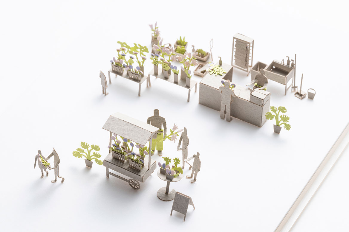 1/100 ARCHITECTURAL MODEL ACCESSORIES SERIES No.99 Florist - Products ...