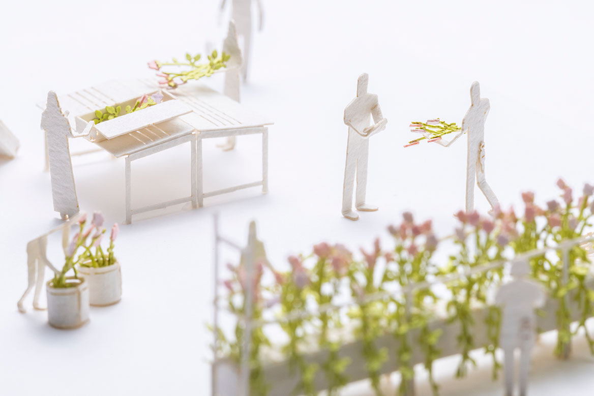 1/100 Architectural Model Accessories Series Special Edition Mallow ...